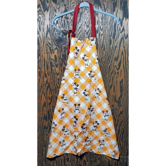Disney | Dining | Disney Mickey Mouse Fall Autumn Gingham Check Kitchen ...